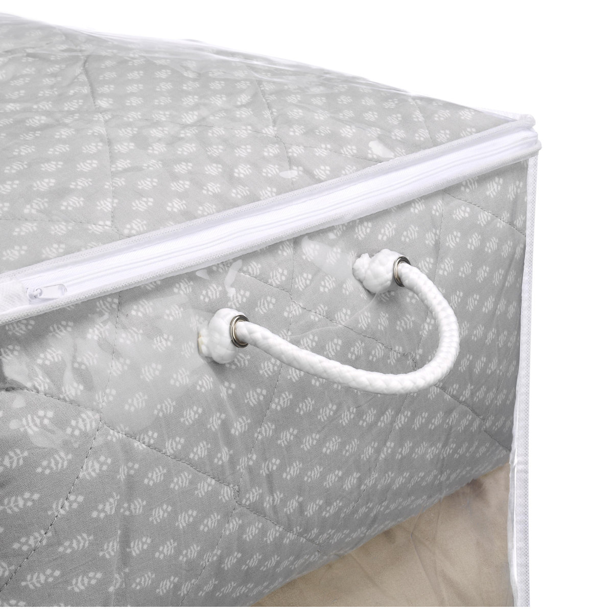 Whitmor Jumbo Zippered Storage Bag - Clear & Reviews | Wayfair