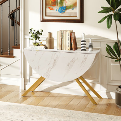 semi circle extendable table