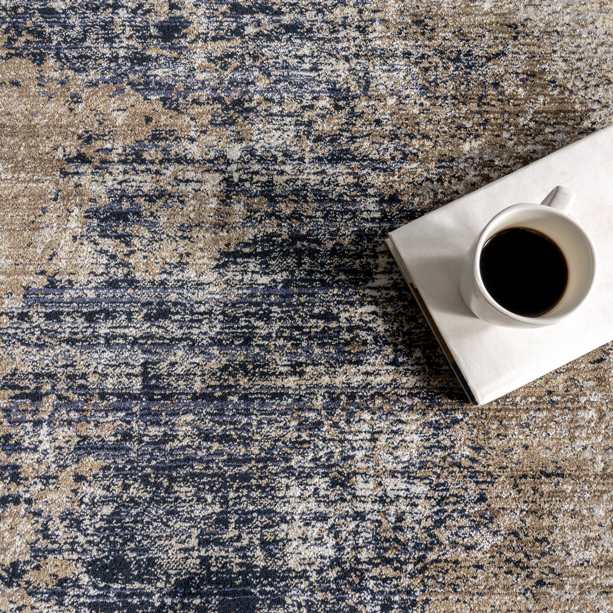 17 Stories Rhae Contemporary Abstract Area Rug | Wayfair