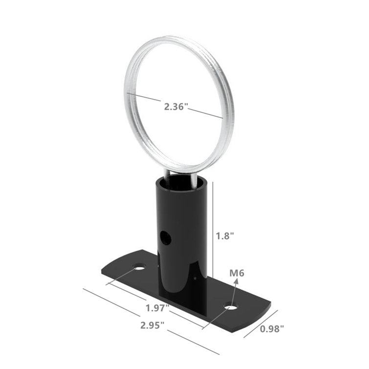FixtureDisplays Top Mount Sign Holder Pigtail 10077+11705Pigtail ...