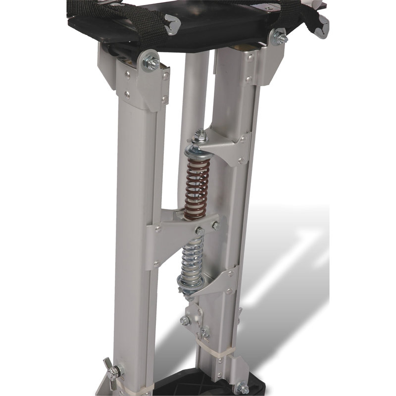 Stalwart Drywall Stilts-18-30-inch Aluminum Spring Loaded Stilts with A ...
