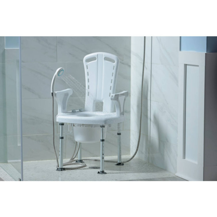 Drive Medical Preservetech Aquachair Bathing System With Bidet | Wayfair