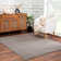 Mercer41 Fazli Performance Gray Plush Pile Area Rug & Reviews | Wayfair