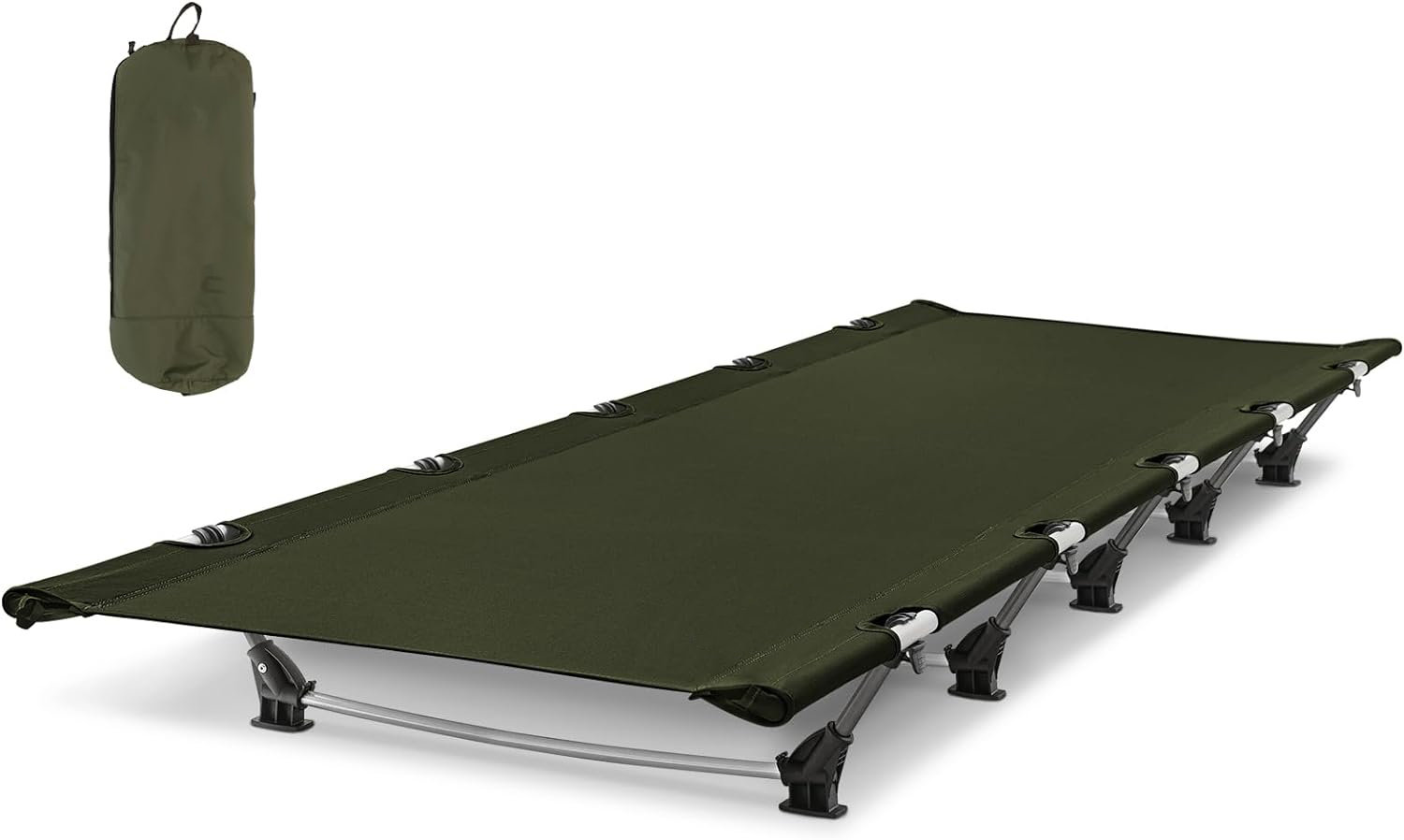 ENDOSTO GreenWild Camping Cot, Ultralight Folding Backpacking Cot, 60 ...