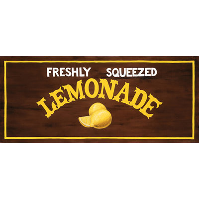 August Grove® Fresh Squeezed Lemonade On Paper by Madison Michaels ...