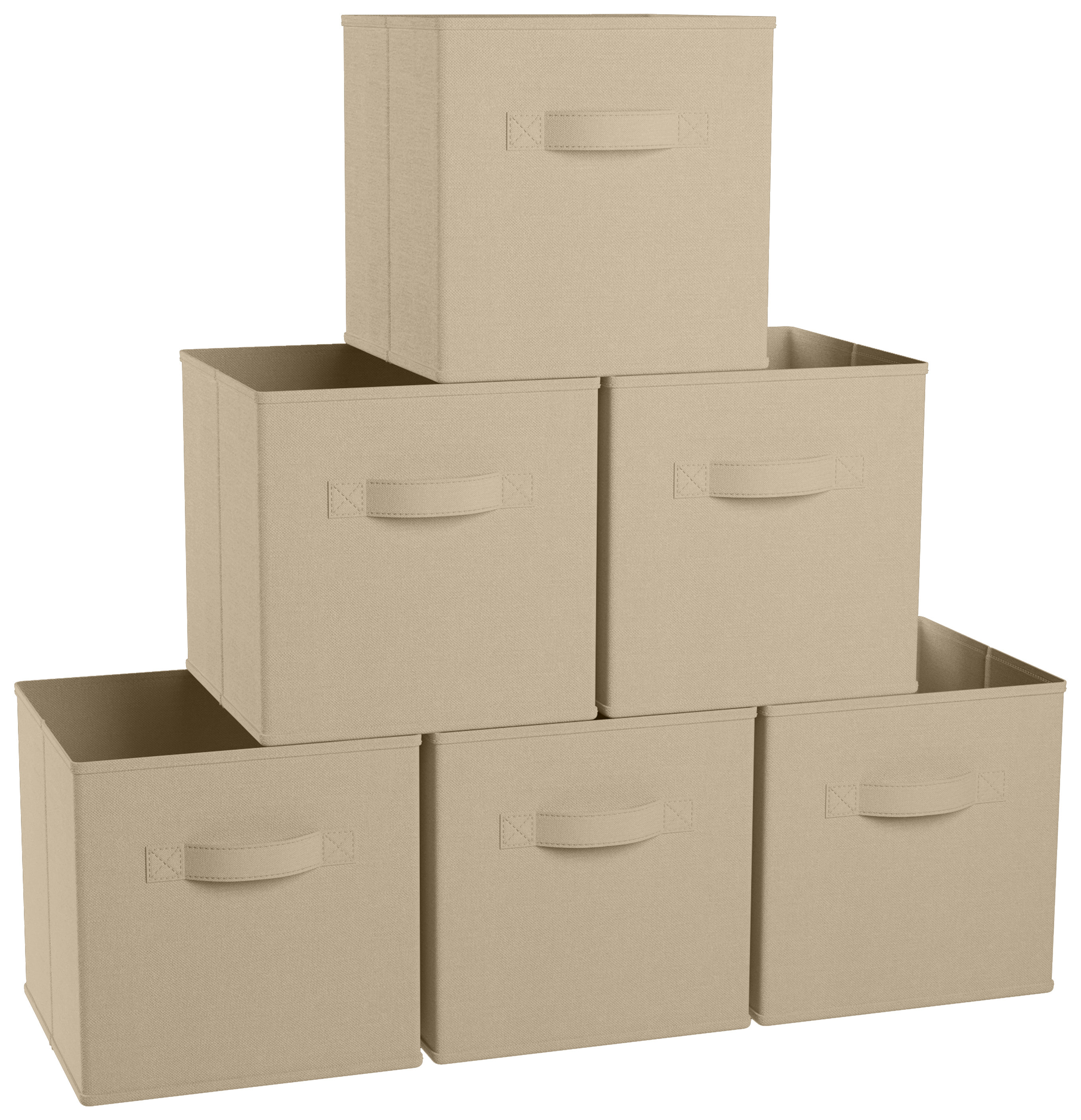 Rebrilliant Foldable Storage Fabric Cardboard Bin Set & Reviews ...