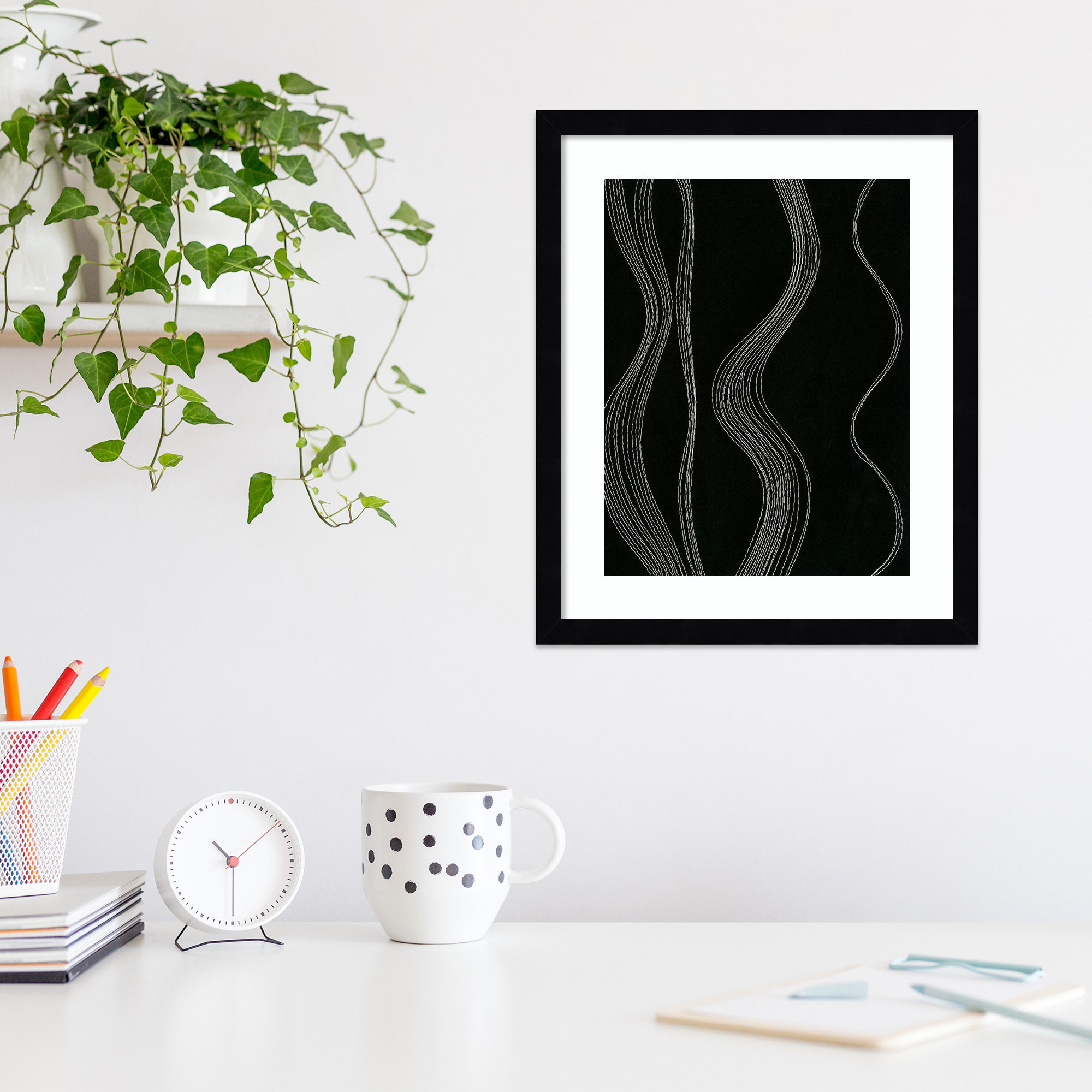 George Oliver Jamila Rippling Stitches I by Regina Moore - Framed Art ...