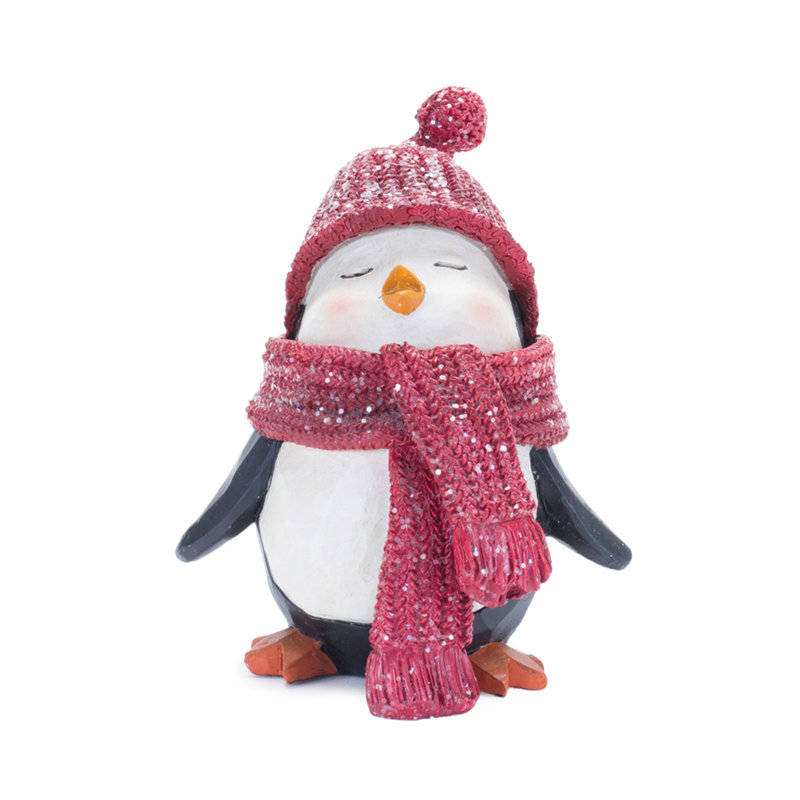 The Holiday Aisle® Musical Penguin Figurine (Set of 3) | Wayfair