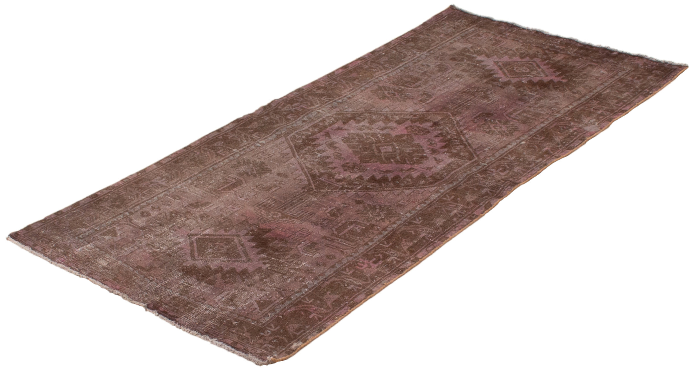 Isabelline Colour Transition Dark Brown Rug 3'8" X 7'7" - Wayfair Canada