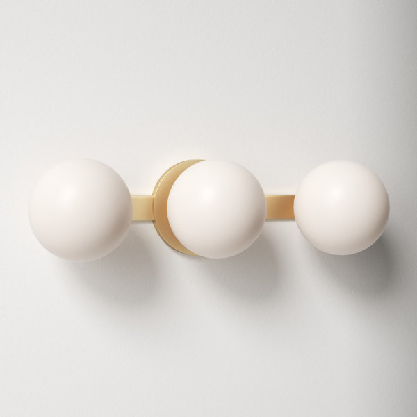 AllModern Samson 3 - Light LED Vanity Light & Reviews | Wayfair