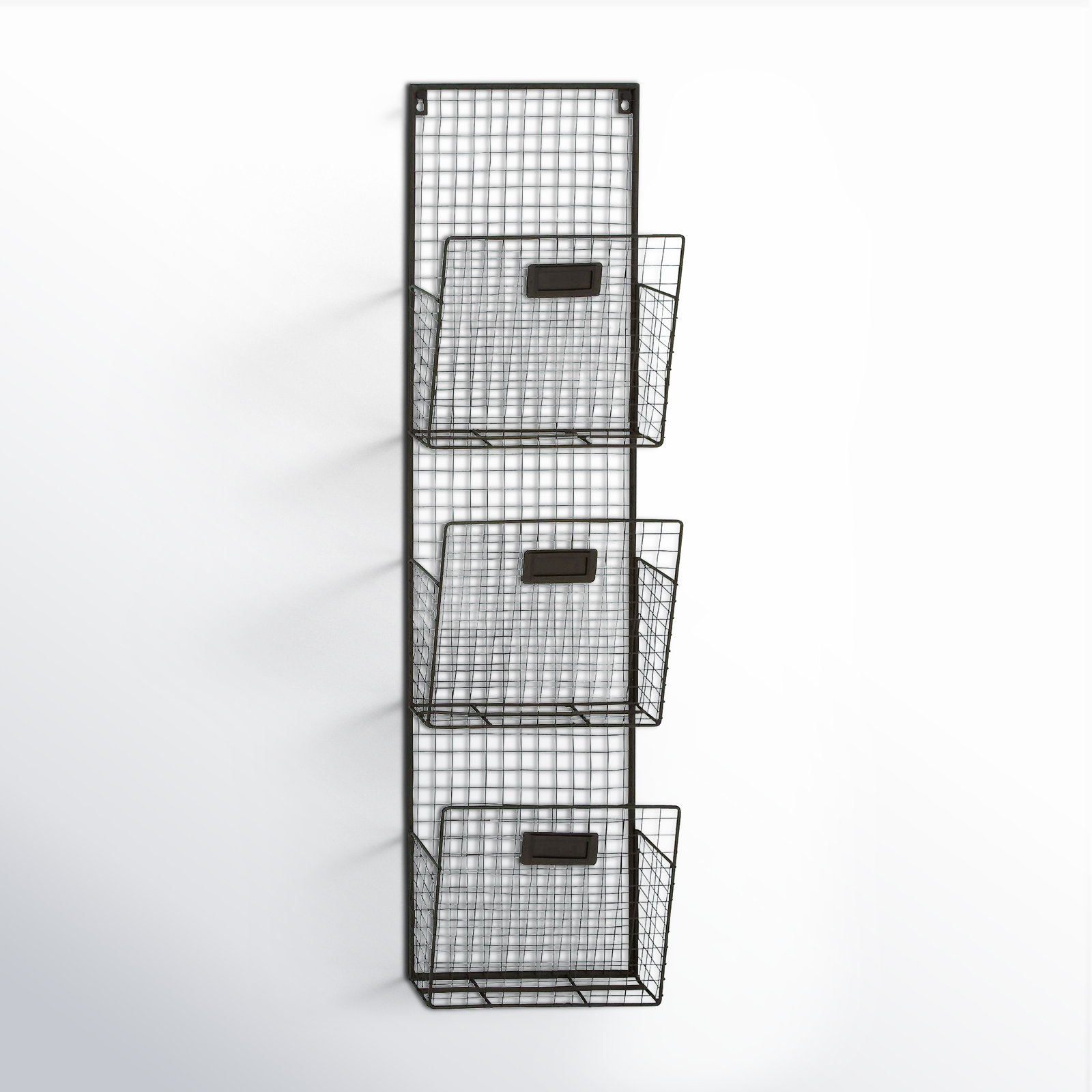 Williston Forge Jazlina 3 Tier Metal Wire Wall Unit | Wayfair