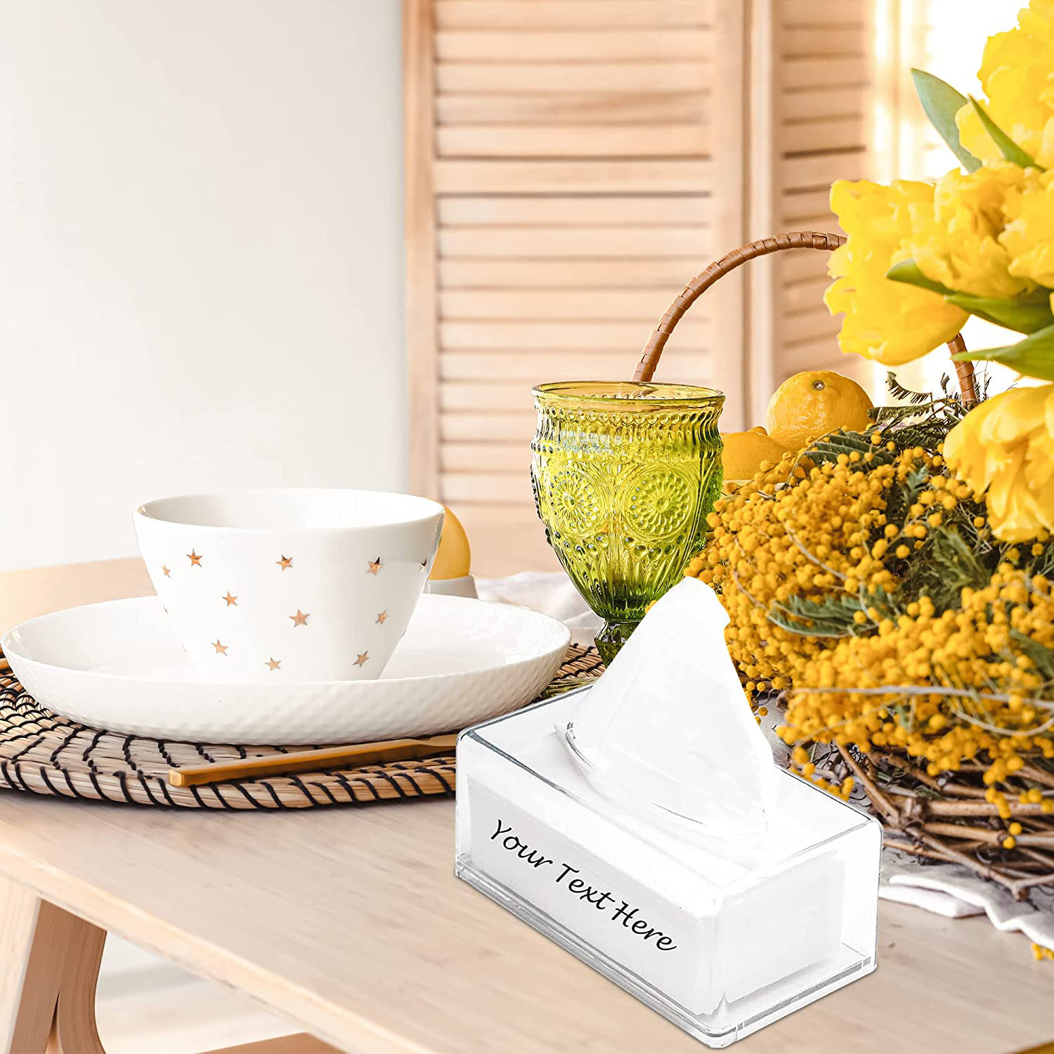 Ivy Bronx Clairvin Tissue Box Cover | Wayfair