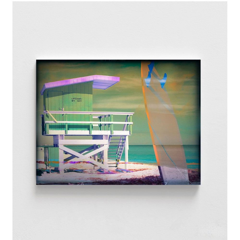 WeFrameArt Lifeguard Retirement Gift Idea, Retro Surf Lover Bedroom ...