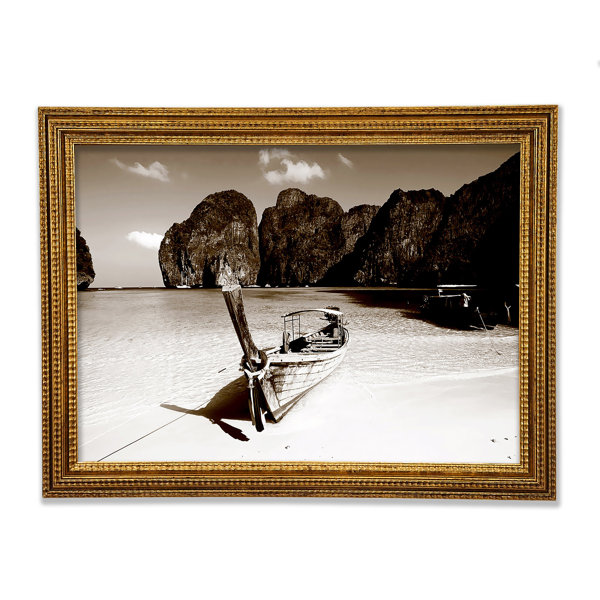 Bright Star Paradise Cove Coco - Single Picture Frame Print | Wayfair.co.uk