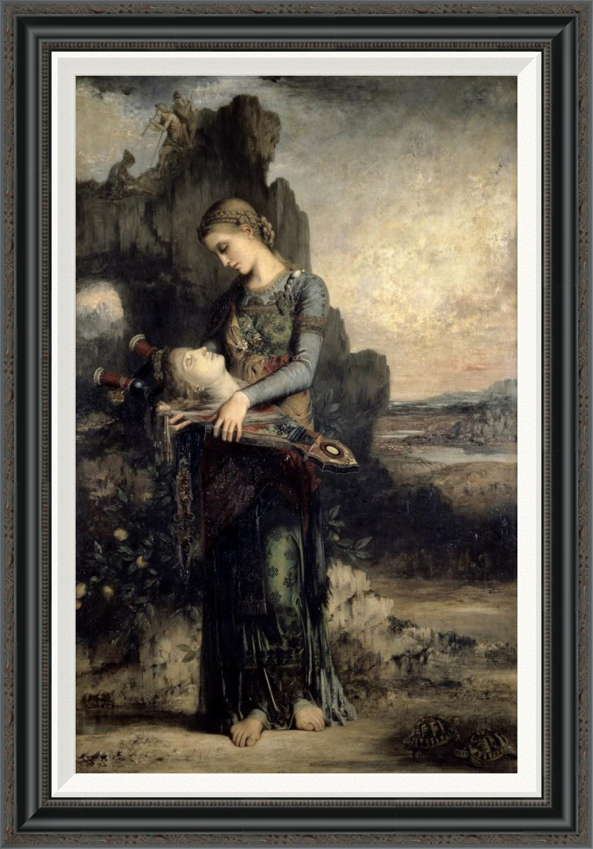 Global Gallery 'Orpheus' by Gustave Moreau Framed Painting Print | Wayfair