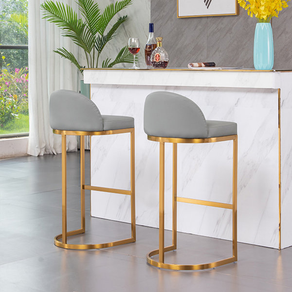 Eden Rim 29.53"H Bar Stool | Wayfair