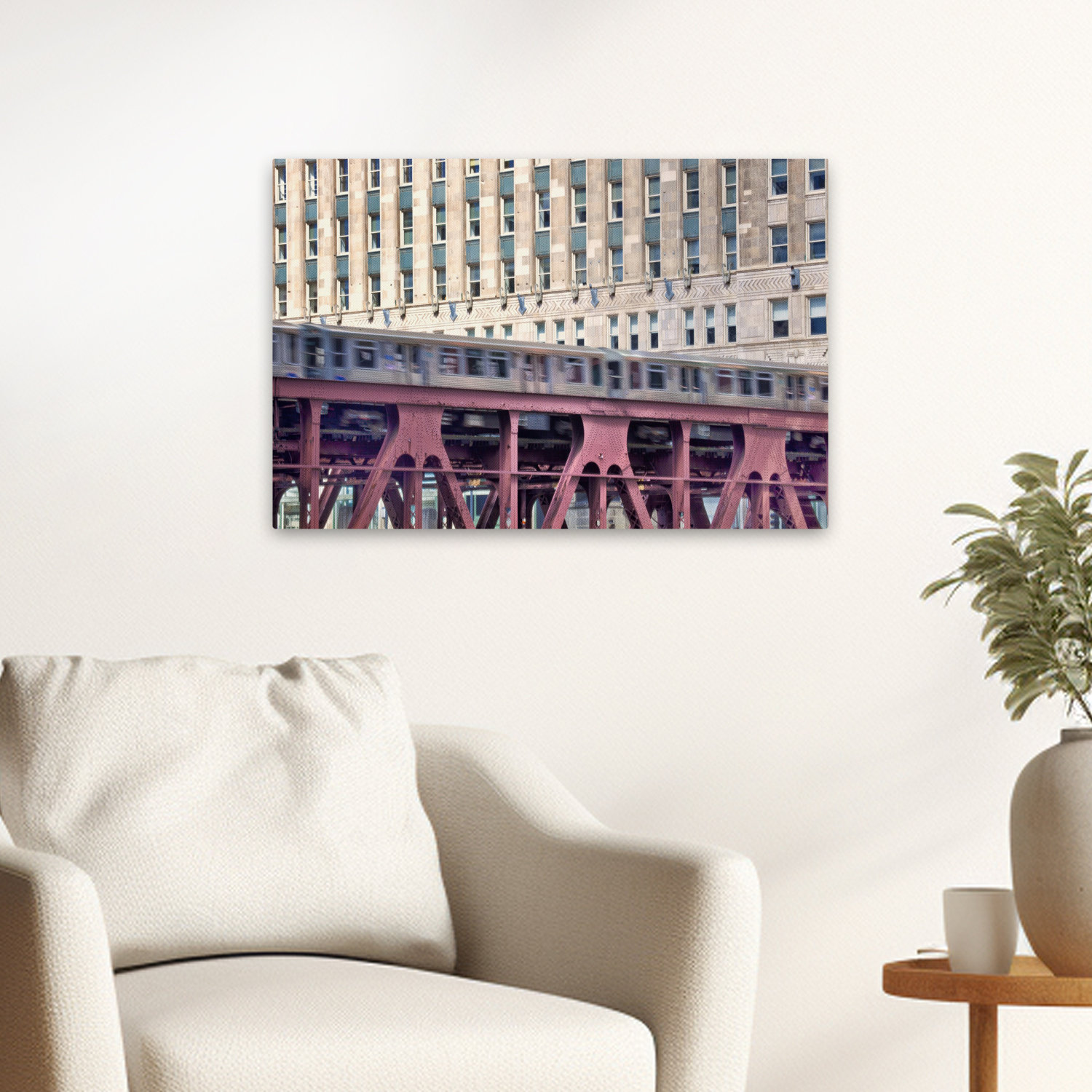 Latitude Run® Chicago Loop And Mart Cityscape Photography Art ...