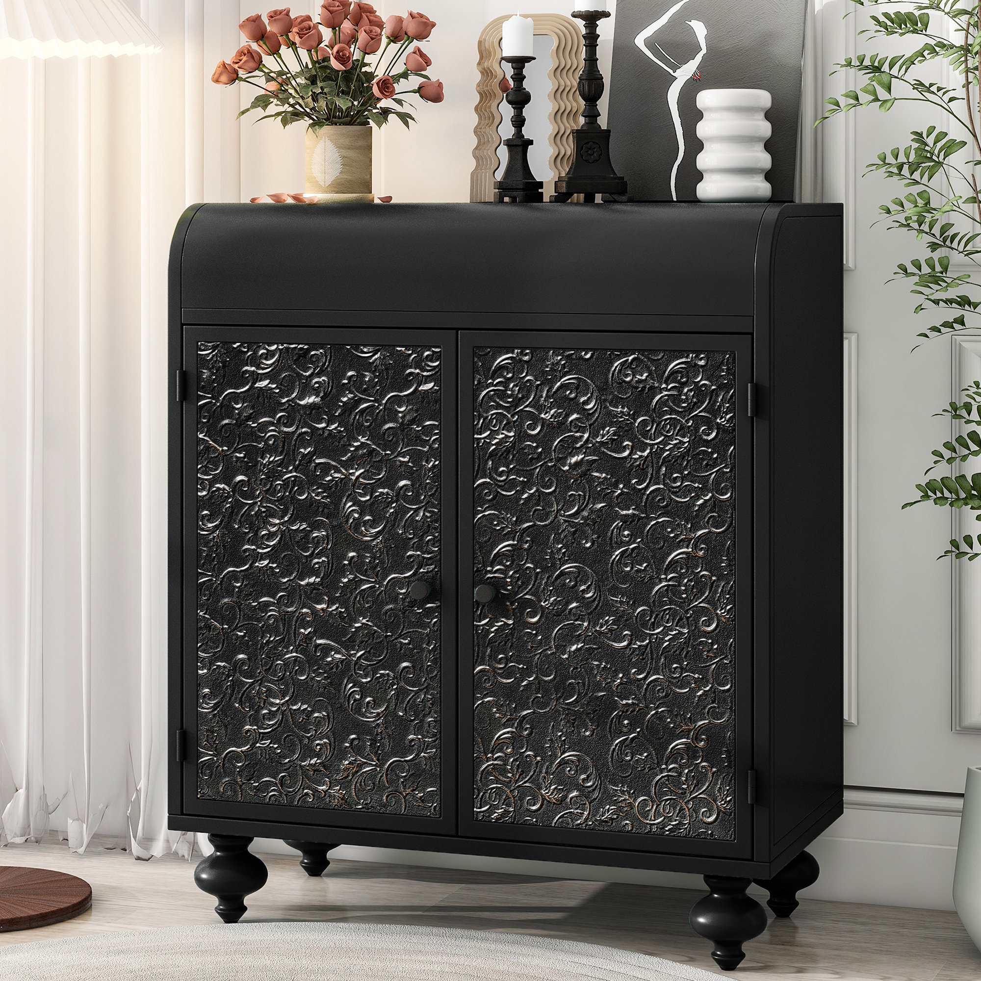Fleur De Lis Living 27" Sideboard Buffet Cabinet - Wayfair Canada