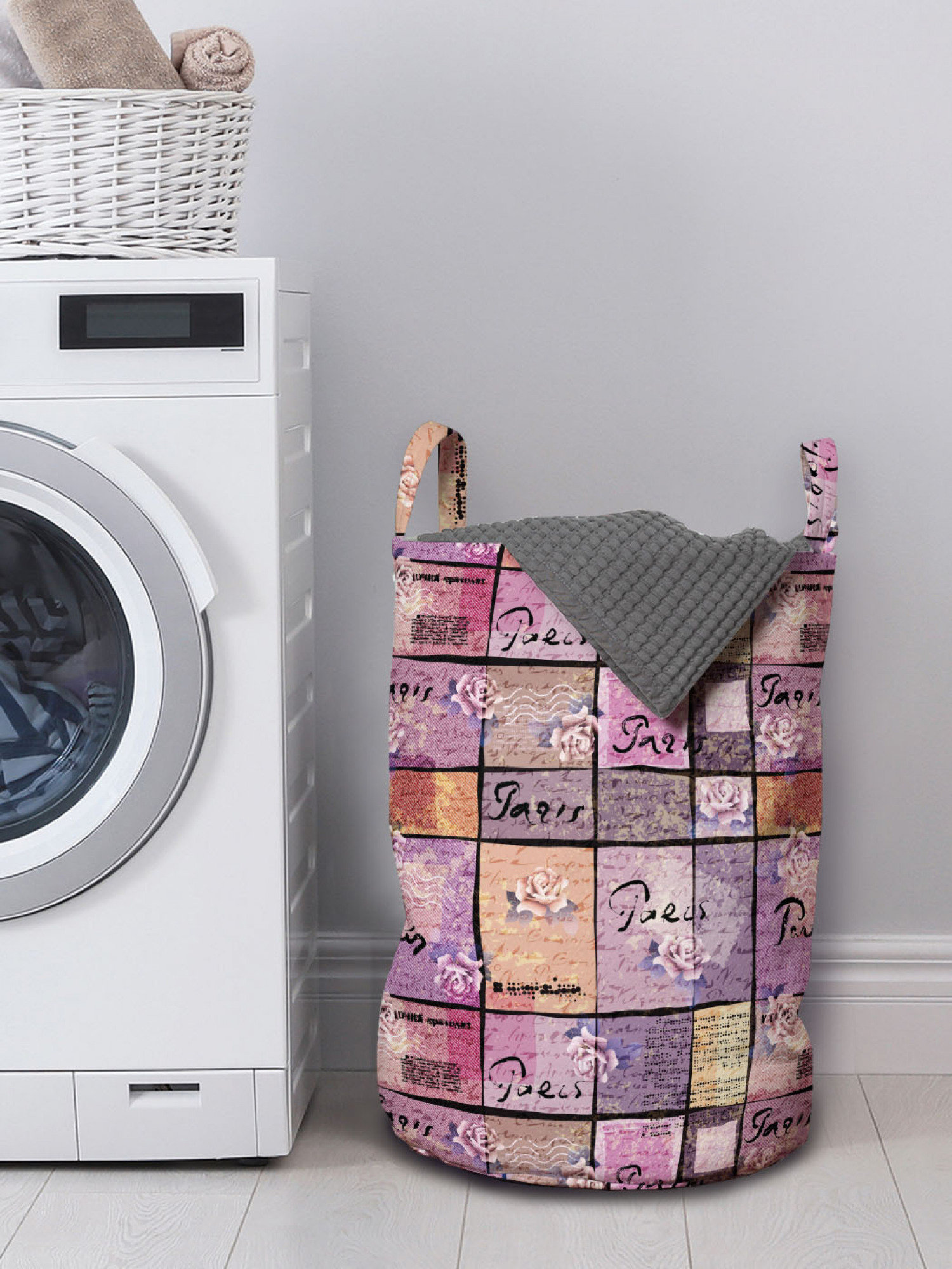 East Urban Home Ambesonne Modern Laundry Bag | Wayfair
