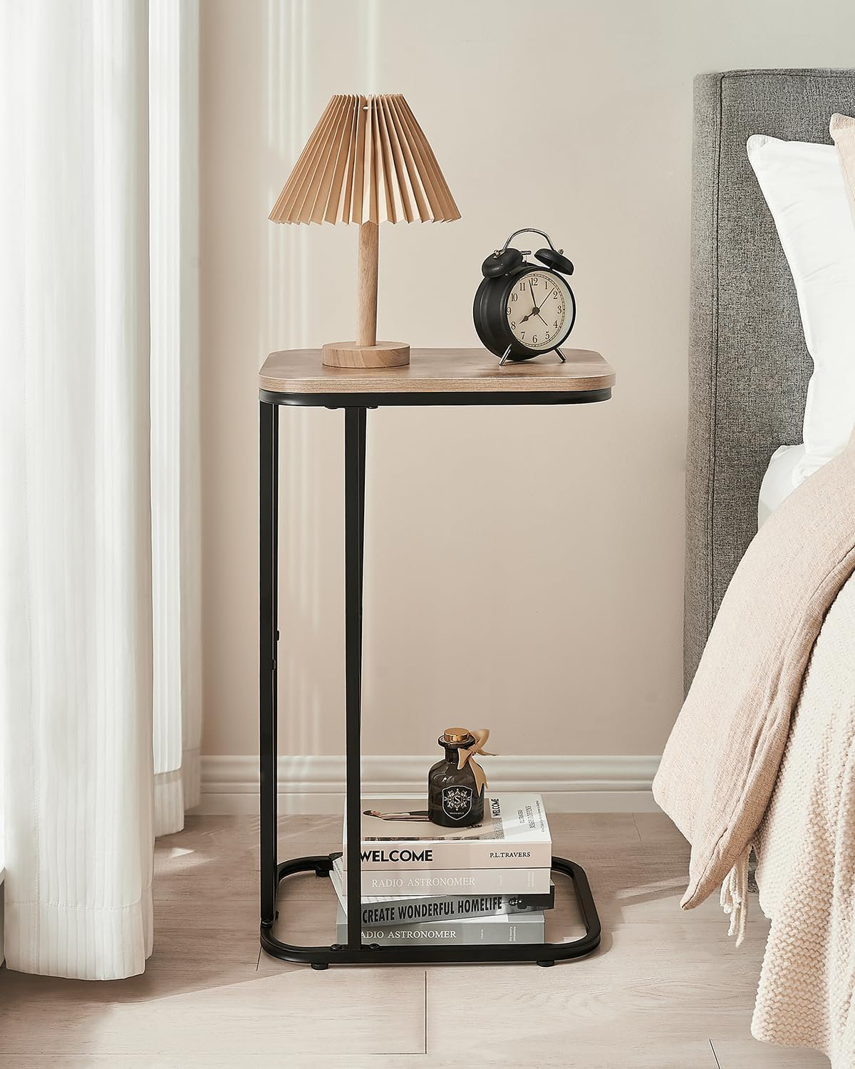 17 Stories C Shaped End Table - Wayfair Canada