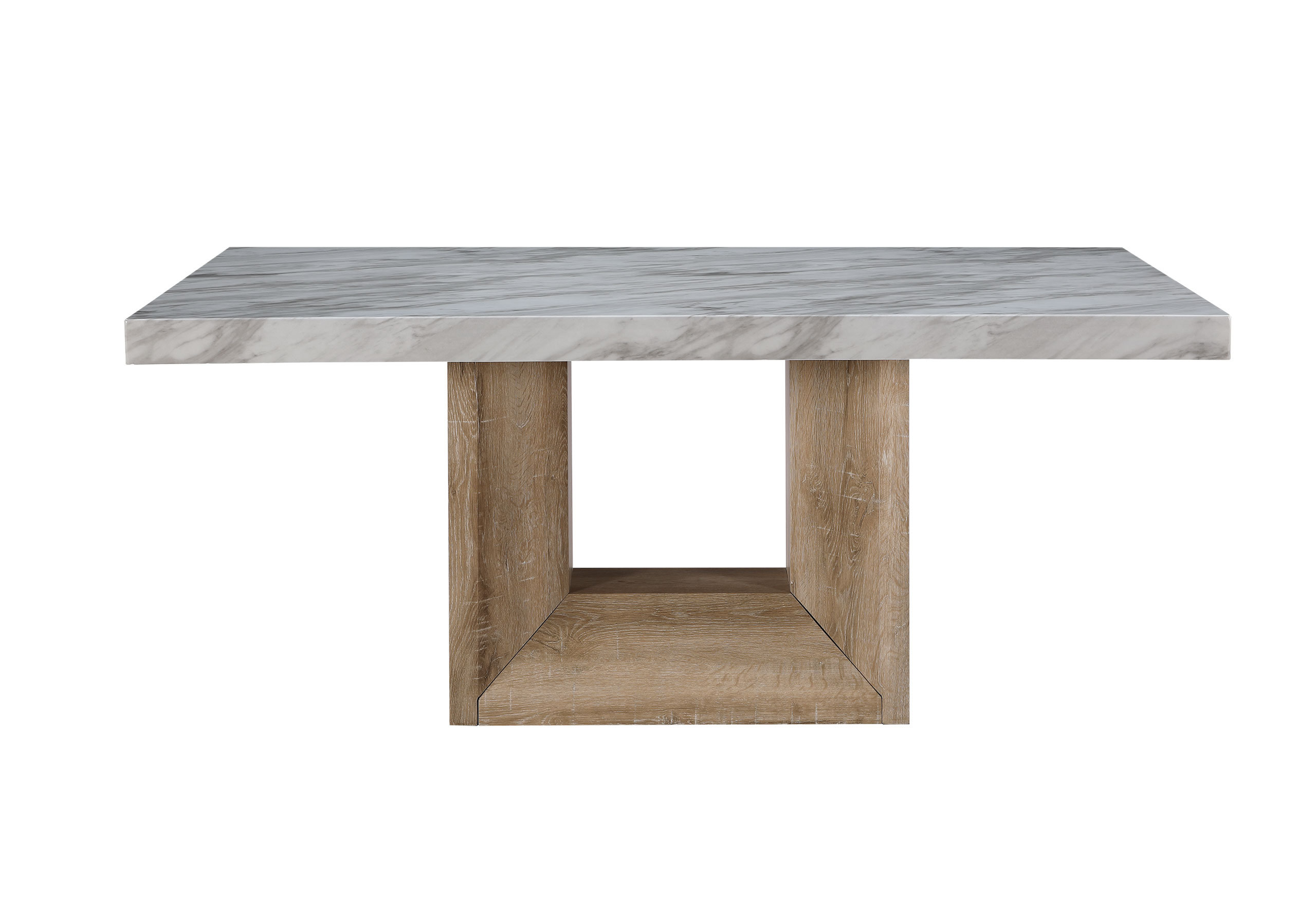 Ebern Designs SHEENA NATURAL DINING TABLE | Wayfair