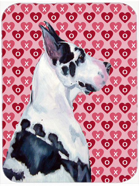 Carolines Treasures Valentine Hearts Great Dane Hearts Love And
