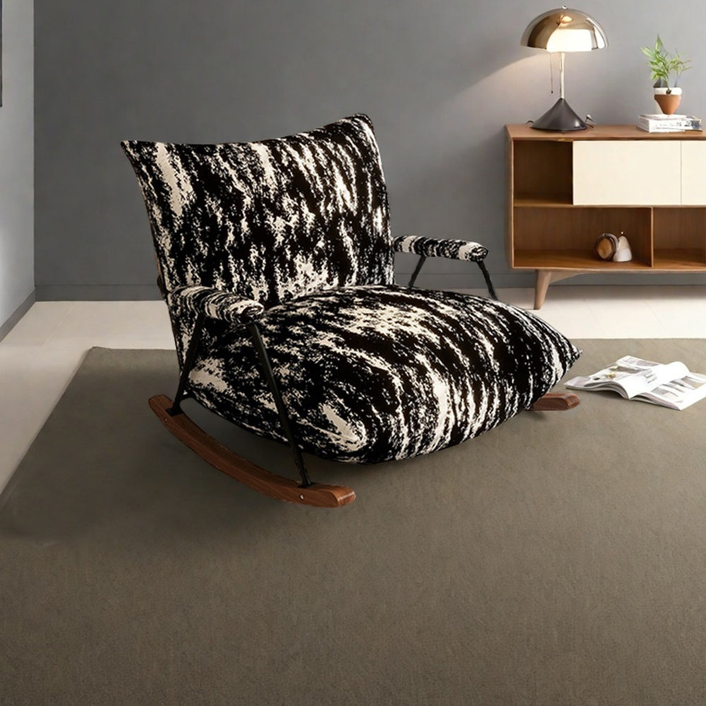 Elegant Home Furnishings.s Ergonomically designed anti-rollover rocking ...