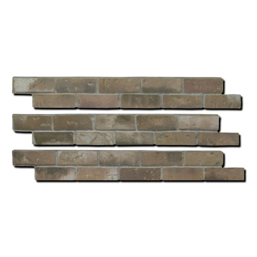Ninth & Vine 5.75" X 45" Brick Taupe Peel And Stick Wall Paneling | Wayfair