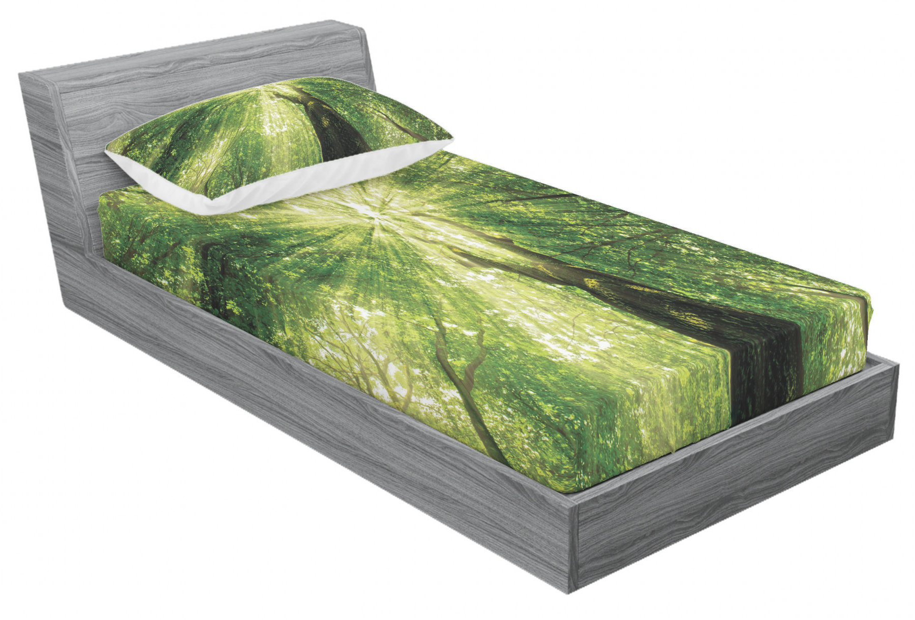Ambesonne Forest Sheet Set | Wayfair
