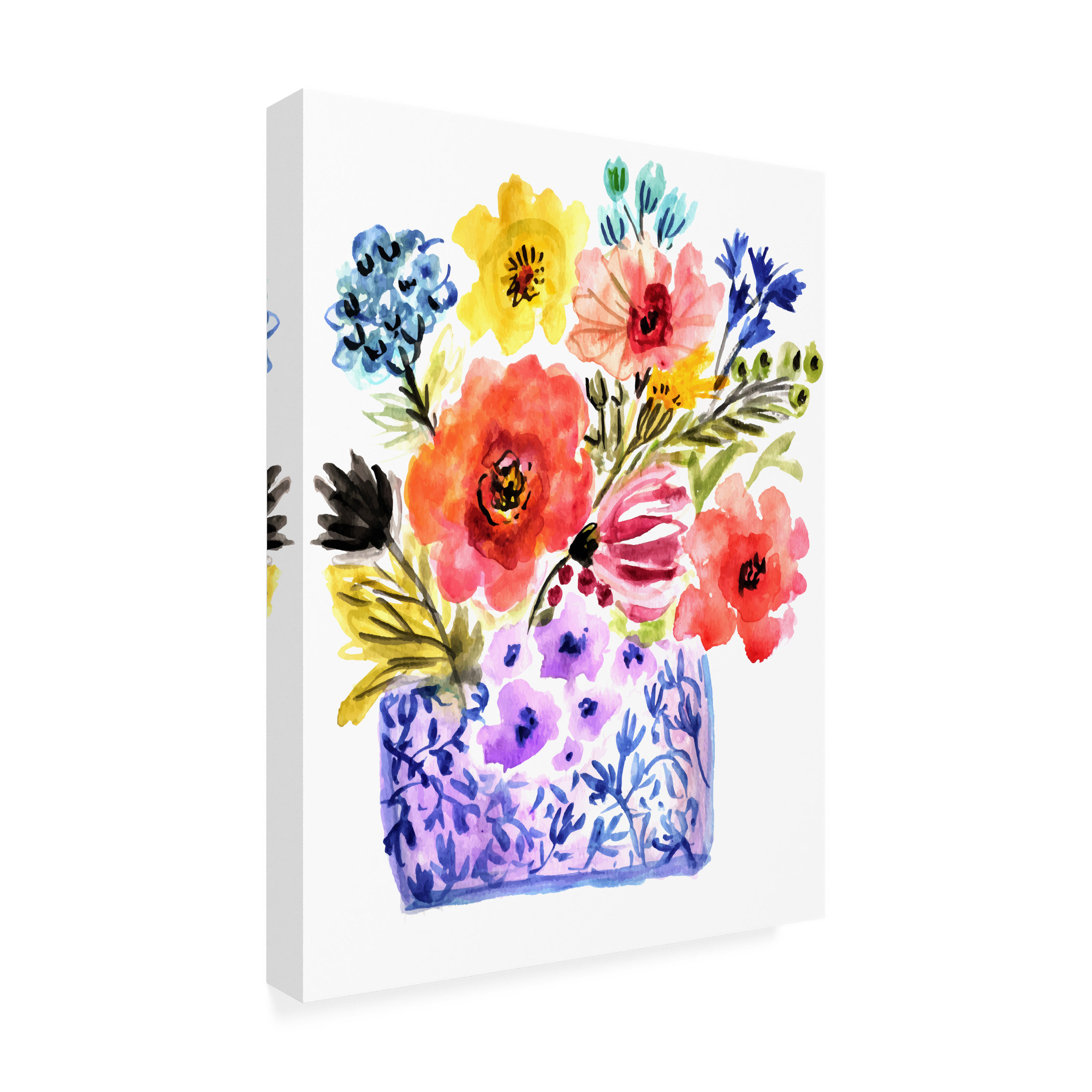 Winston Porter Kingly Stance I On Canvas by Nan Rae Print | Wayfair