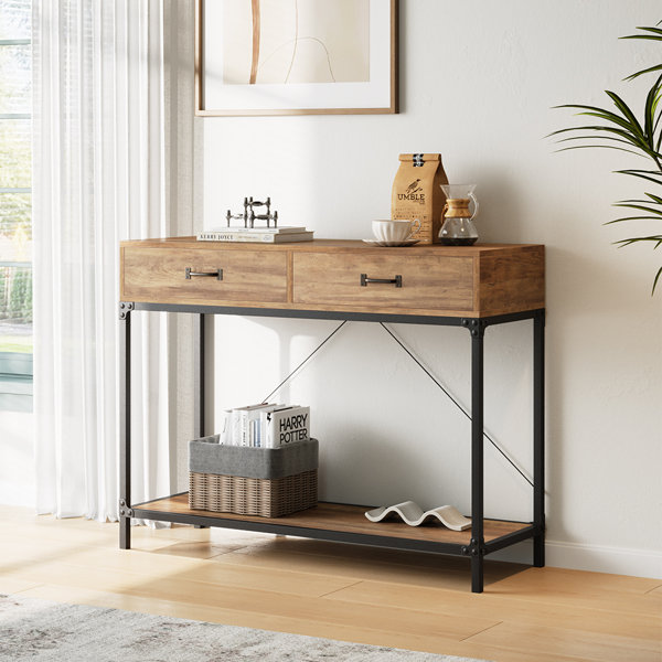 Borough Wharf Ackie 100cm Console Table | Wayfair.co.uk