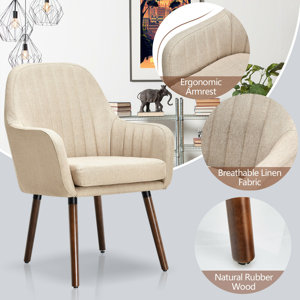 Corrigan Studio® Brownett Upholstered Armchair & Reviews | Wayfair