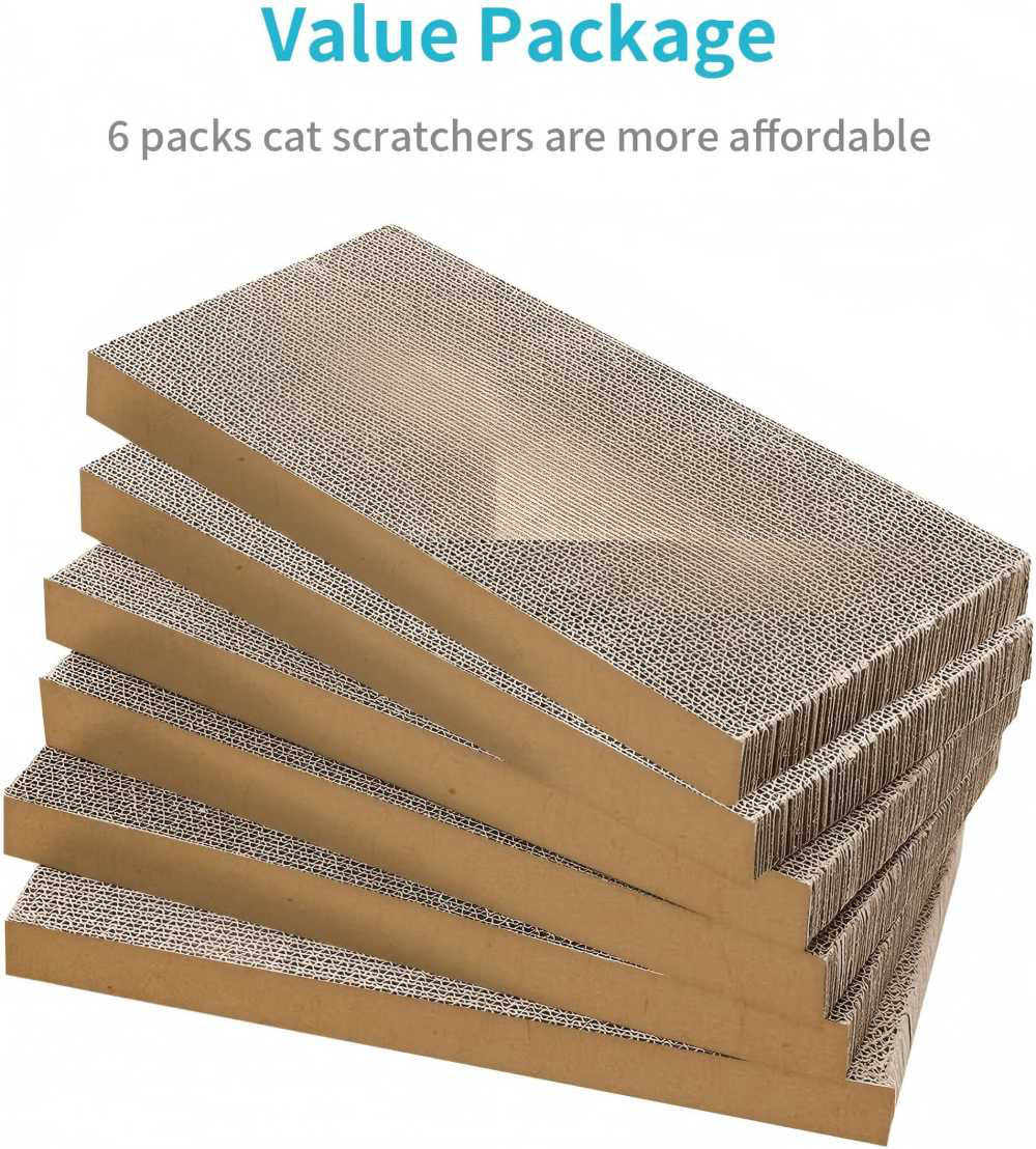 Tucker Murphy Pet™ Cat Scratchers 6 Packs Refill Cat Scratching Pad ...