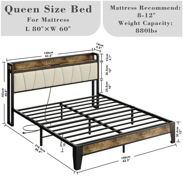 17 Stories Hanriette Bed & Reviews | Wayfair