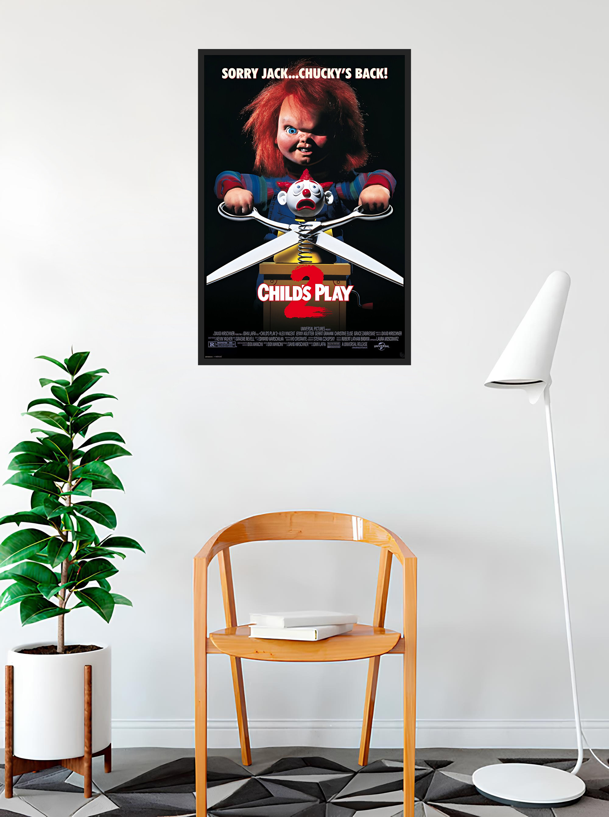 Latitude Run® " Chucky - Childs Play 2 " on Paper - Wayfair Canada