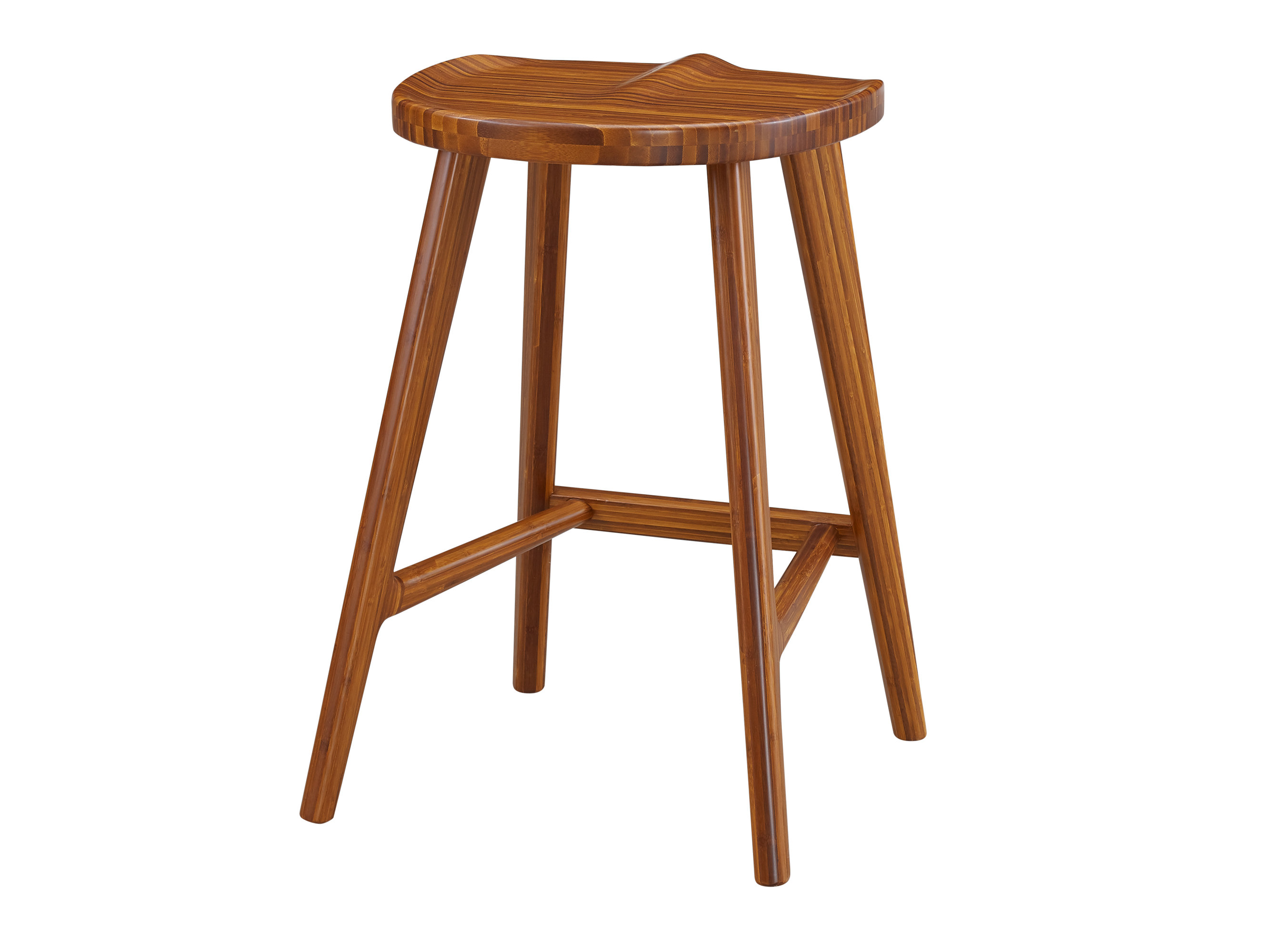 Corrigan Studio® Capitani Solid Wood 26.5'' Counter Stool | Wayfair
