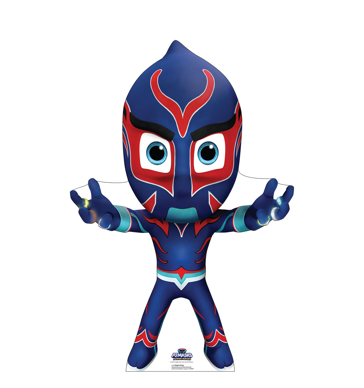 Advanced Graphics Night Ninja (PJ Masks Power Heros - Hasbro) - Wayfair ...