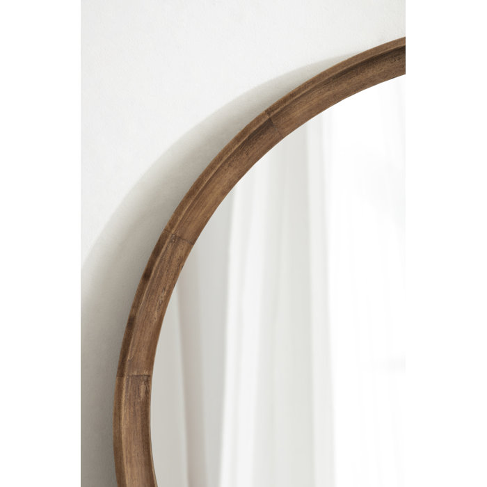 Birch Lane™ Zoie Wood Flat Wall Mirror & Reviews | Wayfair