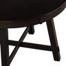 George Oliver Solid Wood Dining Table, Round, Extendable Design ...