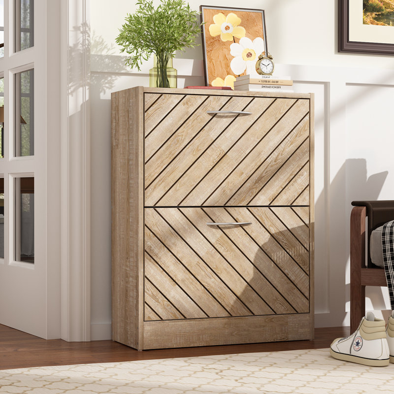 Union Rustic 12 Pair Shoe Storage Cabinet & Reviews | Wayfair