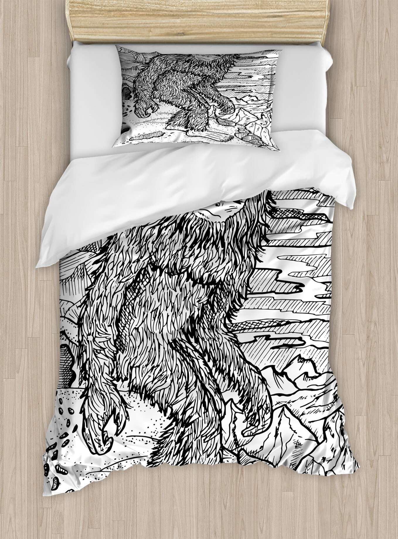 East Urban Home Dezmen Microfiber Duvet Cover Set | Wayfair