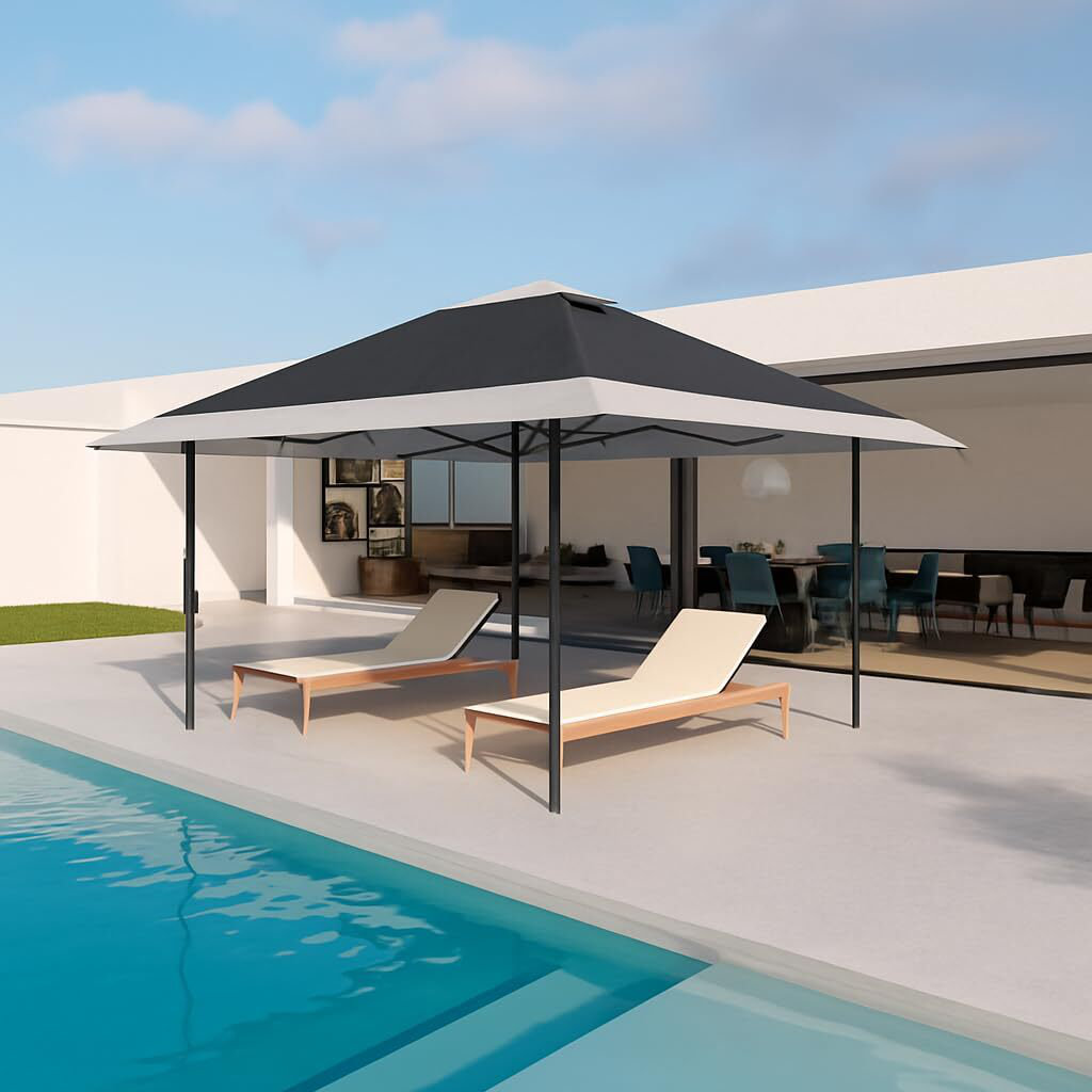 Latitude Run 13X13 Ft Gazebo Tent Outdoor Pop Up Canopy Tent,Pop Up ...