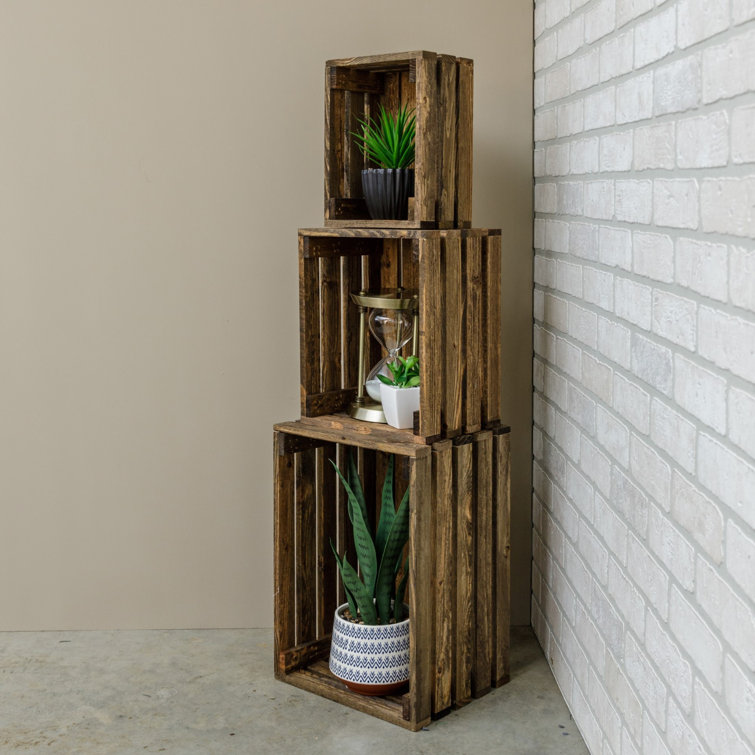 Loon Peak® Solid Wood Crate | Wayfair
