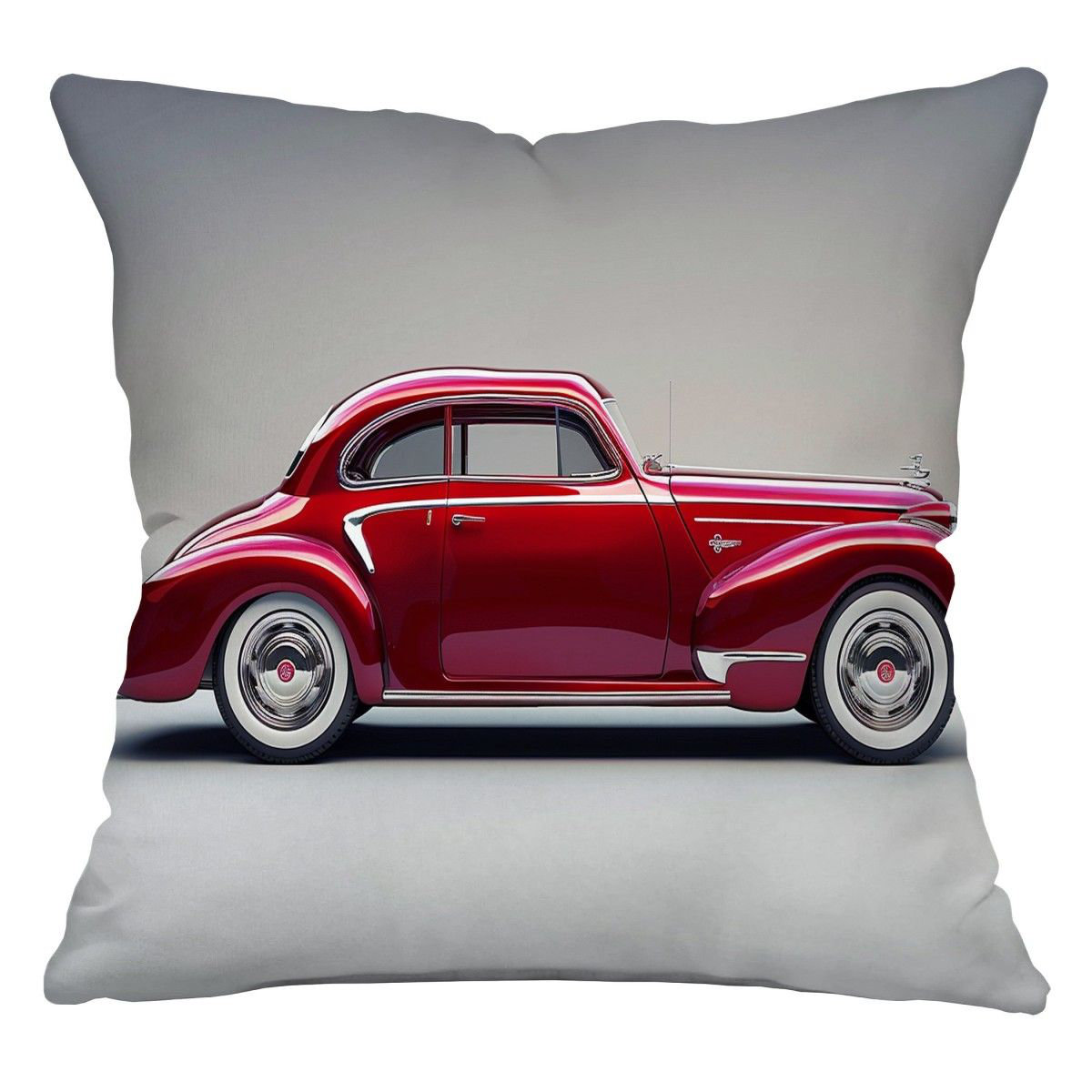 VisionDecor Classic Car Throw Pillow, Vehicle Cotton Twill Pillows ...