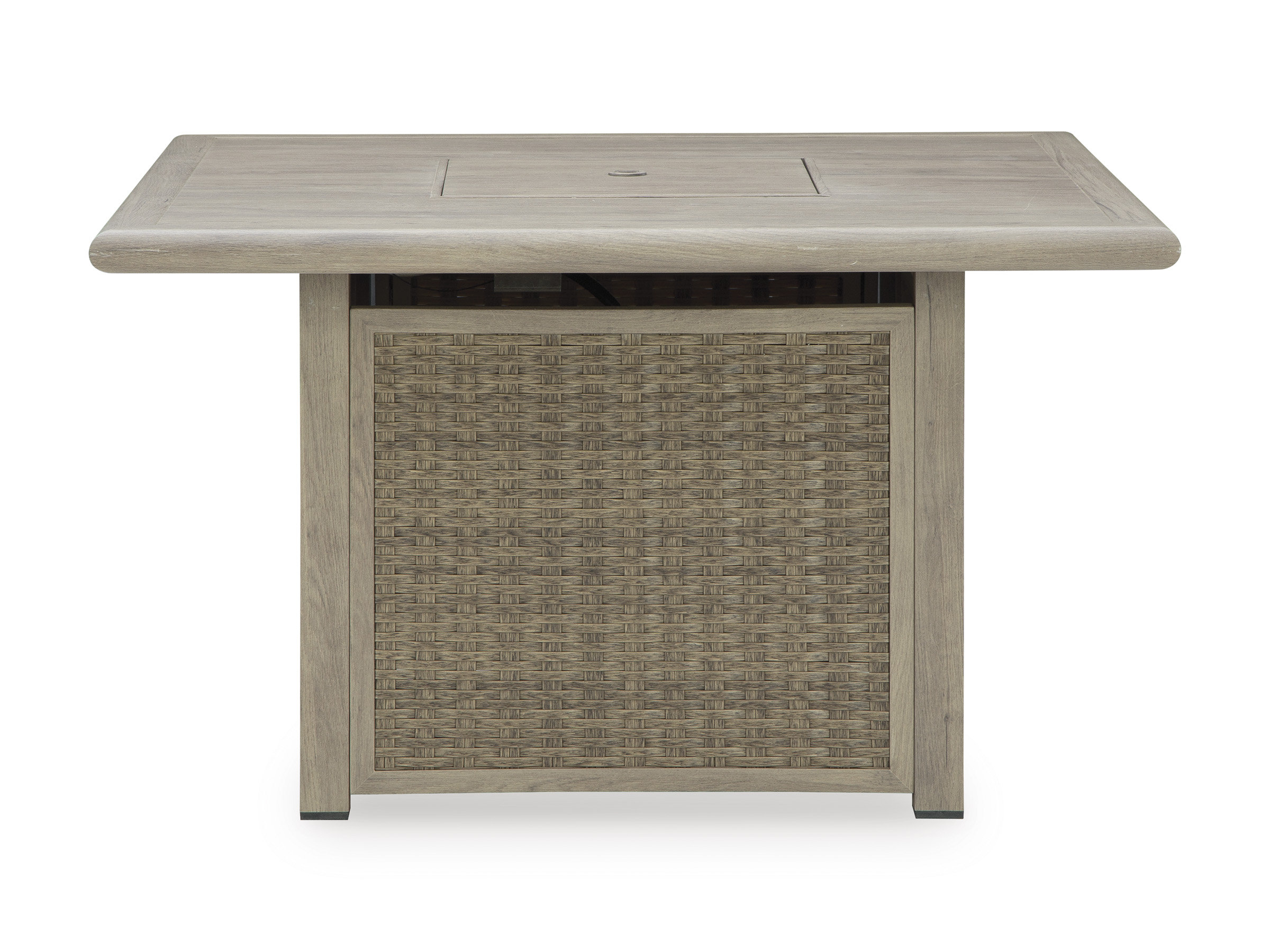 Bayou Breeze Debbee Outdoor Square Fire Pit Table | Wayfair