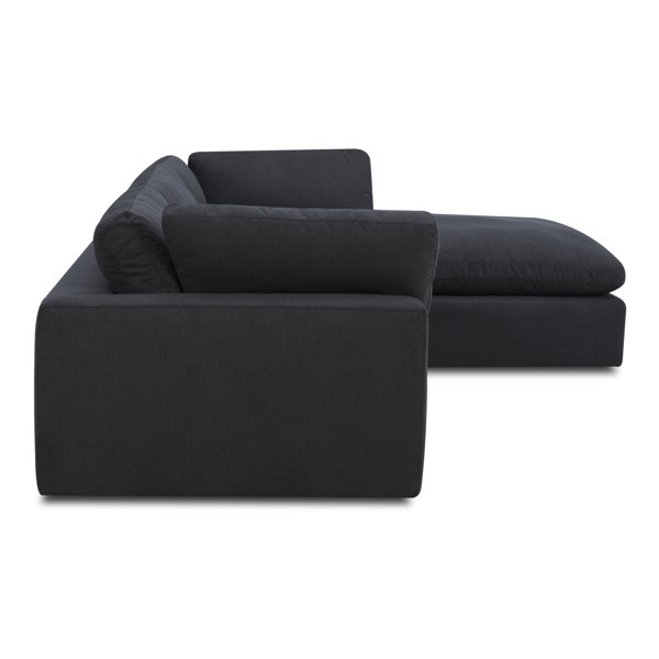 AllModern Asher 2 - Piece Upholstered Sectional & Reviews | Wayfair
