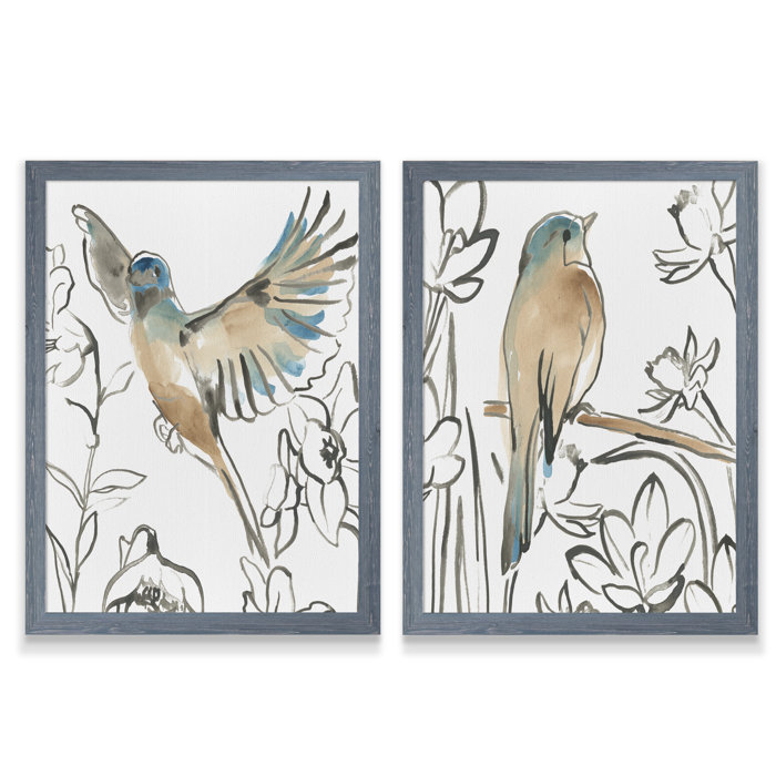 Laurel Foundry Modern Farmhouse " Songbird Meadow III " by Vincent Van ...