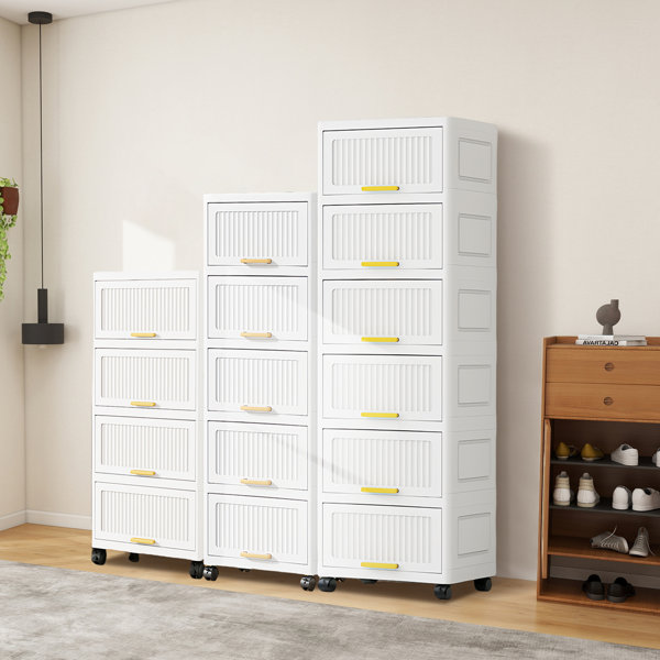 Rebrilliant Storage Drawer With Locking Wheels In Bedroom And Kitchen ...