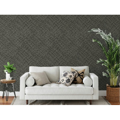 Galerie Wallcoverings Eden Woven Rattan 33' L X 21" W Wallpaper Roll ...