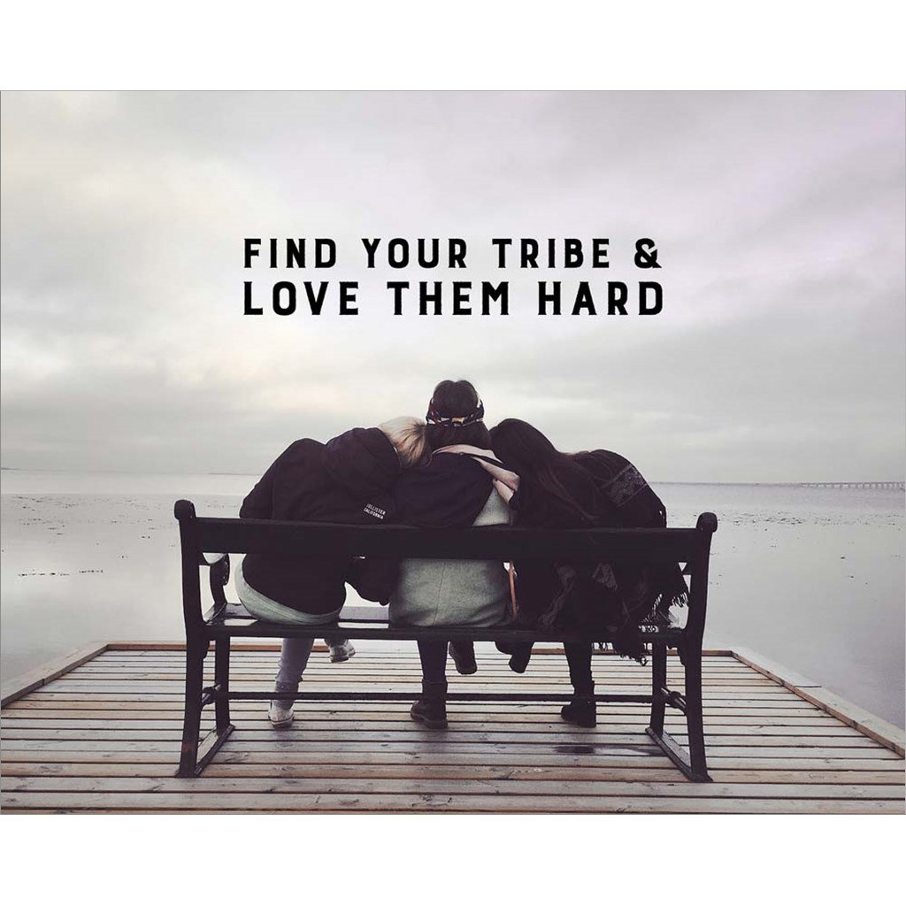 Trinx Find Your Tribe - Friend Trio Color By Color Me Happy, Canvas ...